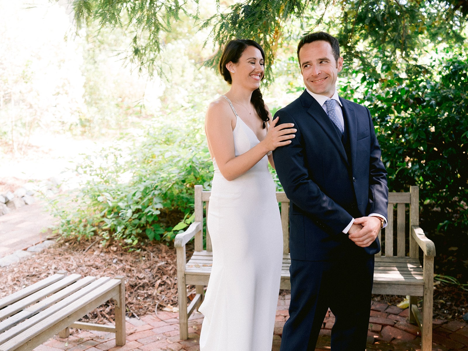 Landmarks Art & Garden Center Wedding Photos - Stephanie & Matt