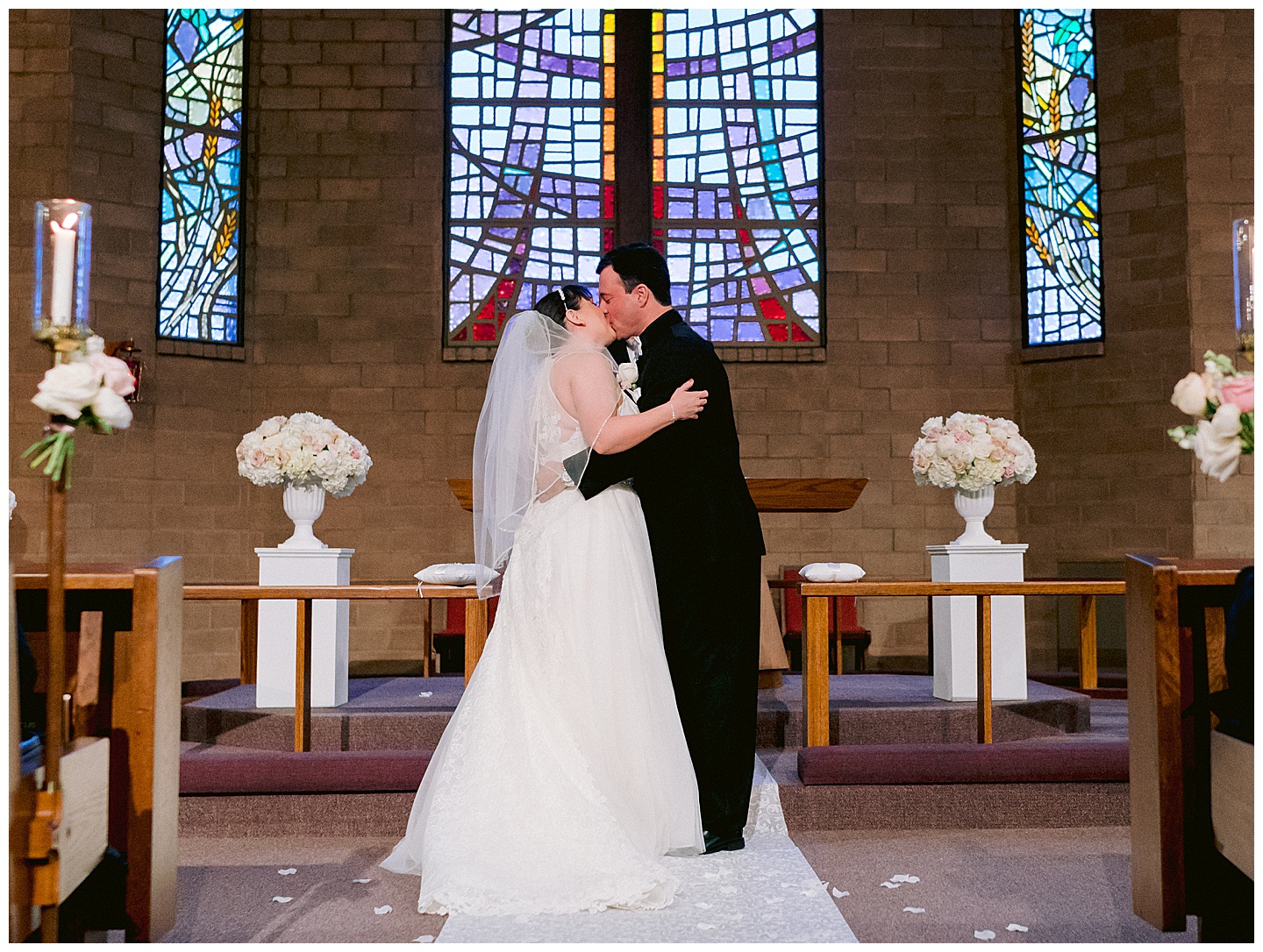 Prince of Peace Wedding Photos { Beth and Sirle }