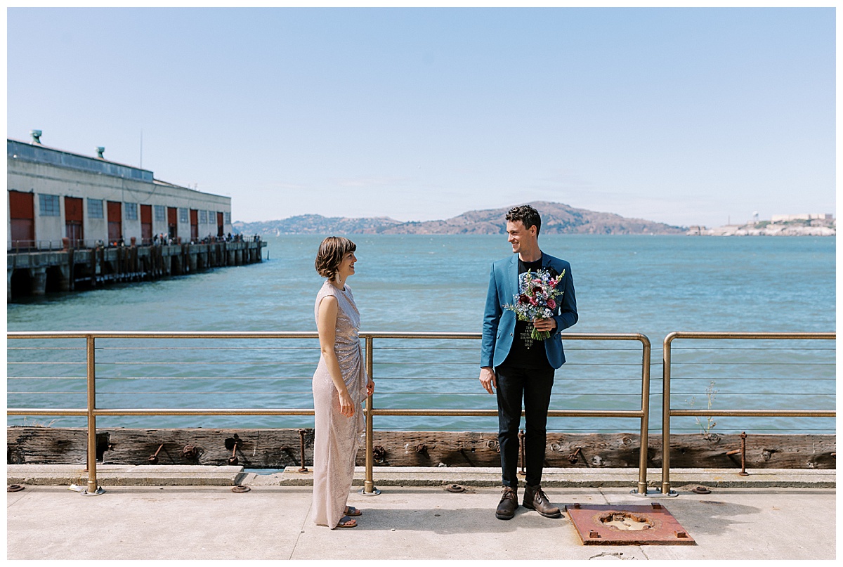 Firehouse at Fort Mason Wedding Photos - Julie & John